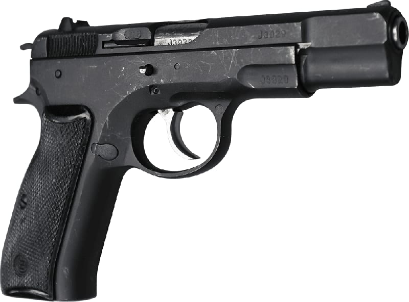 CZ 75 "Pre-B" Pistol DA/SA 9mm 4.75" Barrel w/ Adjustable Sights Black