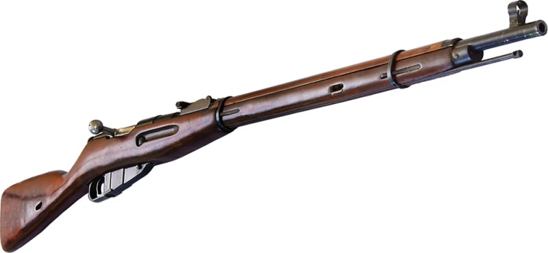 Russian M91/30 Mosin Nagant Rifle W / Hex Receiver - Very Good