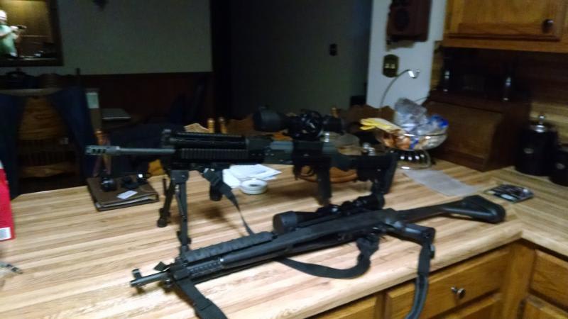 I.O. M214 AK-47 Semi-Auto Tactical Rifle U.S. Made 7.62x39 Caliber ...