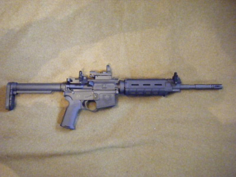 E3 Arms Omega-15 AR-15 Black Polymer Complete Lower Receiver
