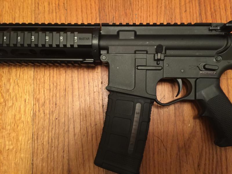 E3 Arms Omega-15 AR-15 Black Polymer Complete Lower Receiver