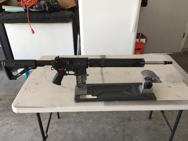 AR-15 Rifle Barrel, 18" Stainless, Fluted Heavy Barrel 1 in 8 Twist ...