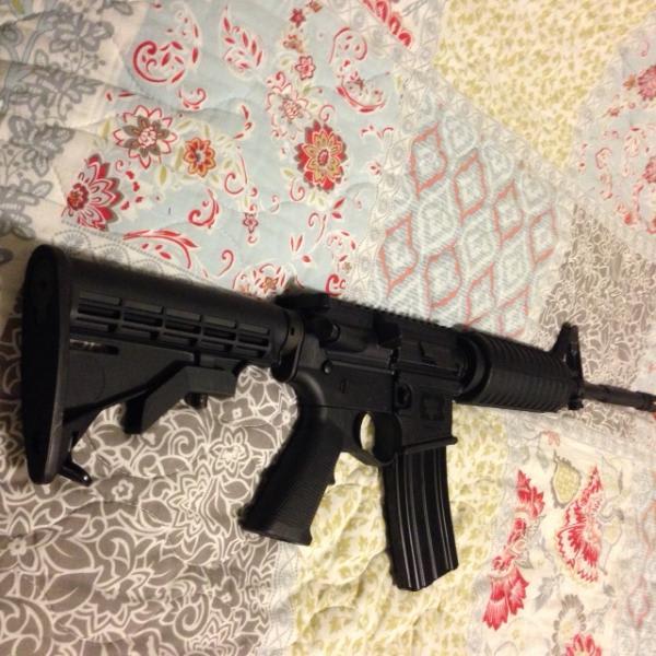 E3 Arms Omega-15 AR-15 Black Polymer Complete Lower Receiver